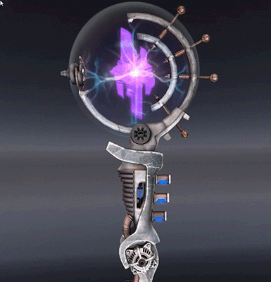 Second Life Marketplace - [The Forge] Technomancer's Staff, Steel