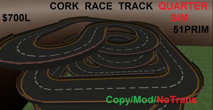 Second Life Marketplace - Cork 1/4 Race Track