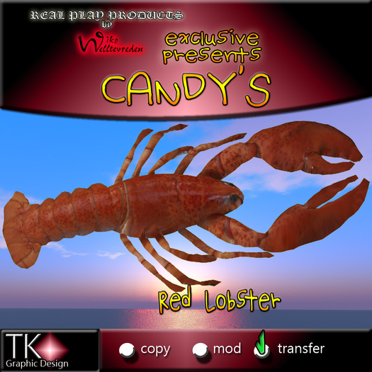 Second Life Marketplace - CANDYs * Red Lobster - Exclusive OCEAN FRUIT ...