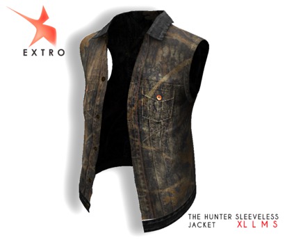 Second Life Marketplace - *EXTRO* Hunter Jacket Sleeveless