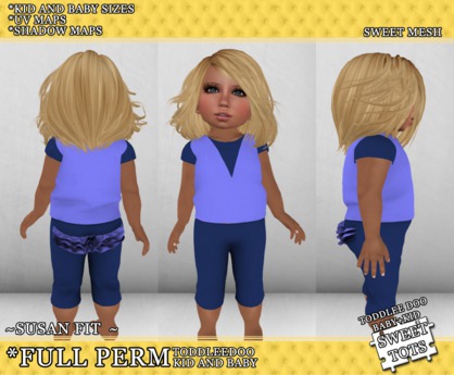 Second Life Marketplace - FULL PERM ~*Sweet Tots*~ Susan Fit