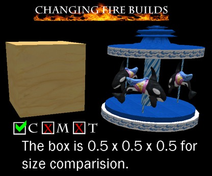 Second Life Marketplace - AP - Orca Carousel Music Box