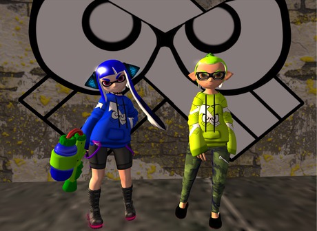 Second Life Marketplace - Splatoon Team Color mods for krankhaus baggy ...