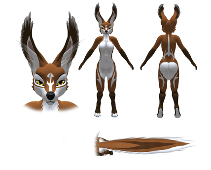 Second Life Marketplace - Аventity Jex texture mod "Beach Fox"