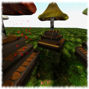 Second Life Marketplace - [E.L.Bubbles Designs] Square Mushroom Display ...
