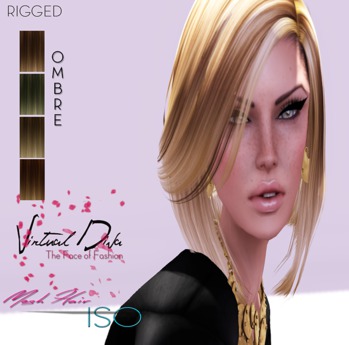 Second Life Marketplace - ::VD:: Iso Hair Ombre