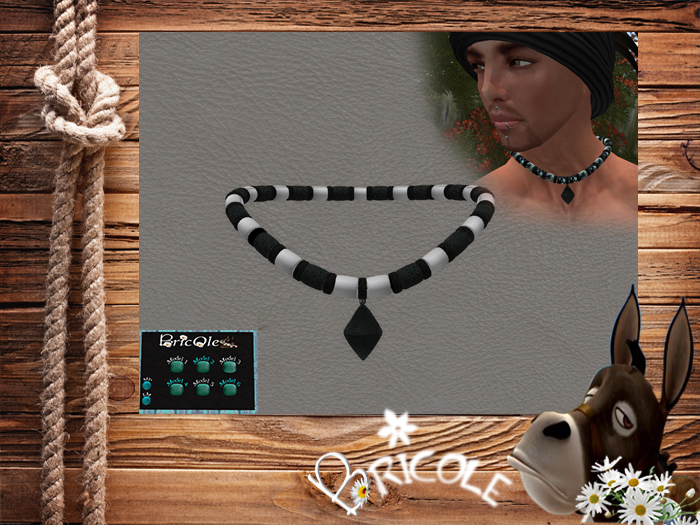 Second Life Marketplace - Chimalis Men Necklace (6colors)