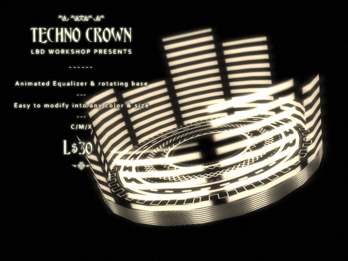 Second Life Marketplace - [LBD] Techno Crown