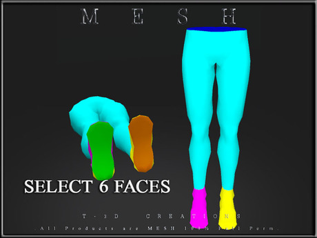 Second Life Marketplace - T-3D Creations [ Lower body Woman Display ...