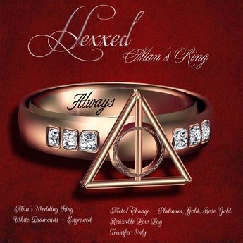 Second Life Marketplace - Exquisite Hexxed Man's Ring