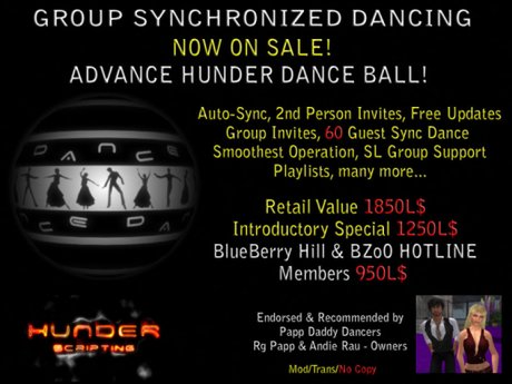 Second Life Marketplace - *EXTRA PRICE* HDB - Dance Ball (60 ...
