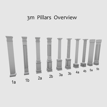 Second Life Marketplace - Arches & Pillars Mesh full perm - ZimberLab ...