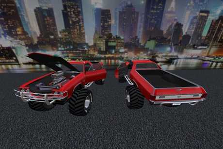 Second Life Marketplace - {CBM} 1970 El Camino SS Monster Truck