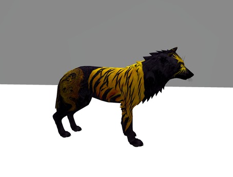 Second Life Marketplace - TWI Mesh wolf texture mod orang