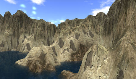 Second Life Marketplace - Tasnim Raw Terrain File - Desolate Landscape