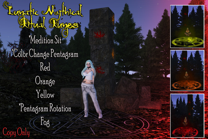 Second Life Marketplace - S&B Lunatic Mythical Ritual Sacrifice ...