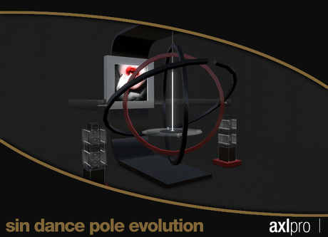 Second Life Marketplace - AXL pro box - Sin Dance Pole Evolution