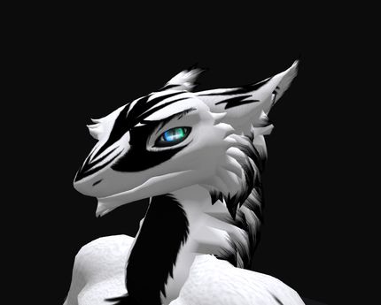 Second Life Marketplace - KZK Sergal texture mod "Winter Sergal"