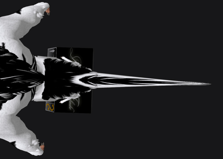 Second Life Marketplace - KZK Sergal texture mod "Winter Sergal"