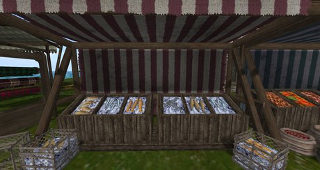 Second Life Marketplace - Worlds End - Medieval Market - Fishmonger ...