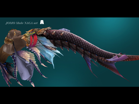 Second Life Marketplace - JOMO male NAGA Set ALL4