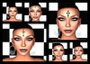 Second Life Marketplace - S&B Tattoo Creation Cross Brow 6er Set-Promo