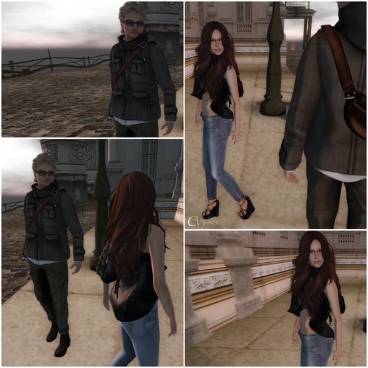 Second Life Marketplace - CV poses - Look behing