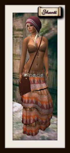 Second Life Marketplace Shanti Autumn Delight Outfit Mesh
