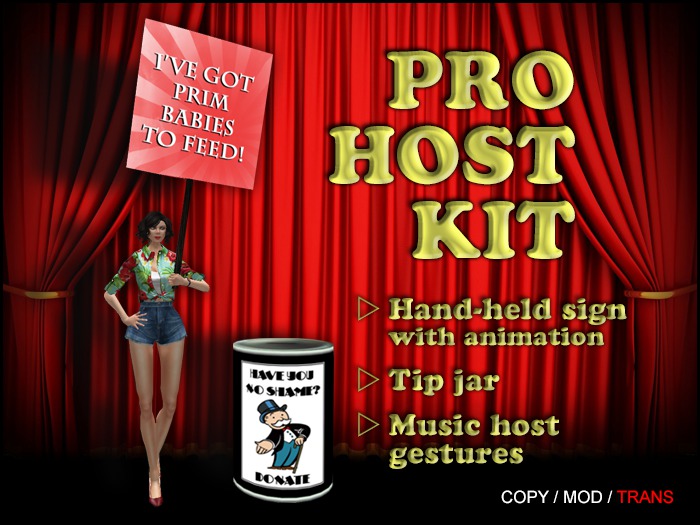 Second Life Marketplace - Pro Host Kit Crooklyn Joint