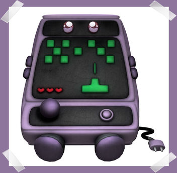 Second Life Marketplace - Full Perm MESH Cute Arcade Plush kit for builders