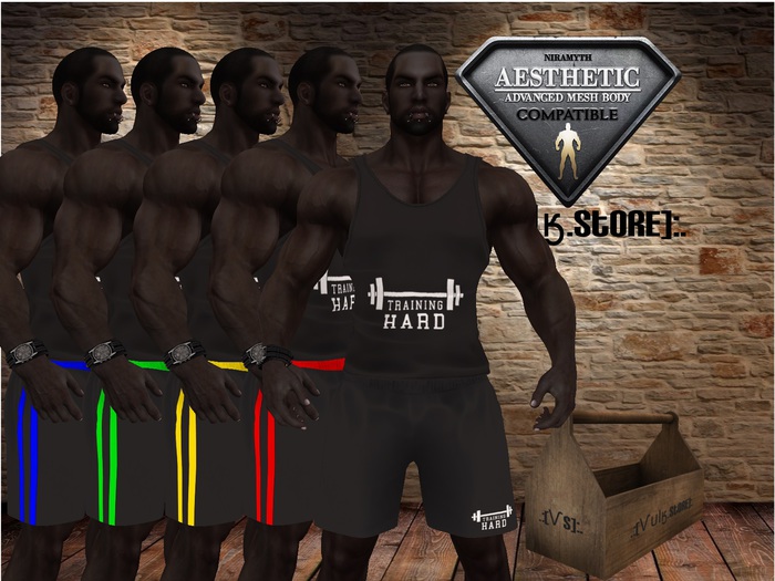 Second Life Marketplace - .:[VS]:. Vulk Store - Gym Hard Training BOX