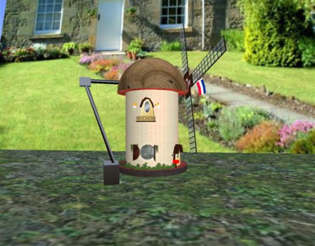 Second Life Marketplace - DUTCH WIND MILL INCL SOUND AND ROT. BLADES