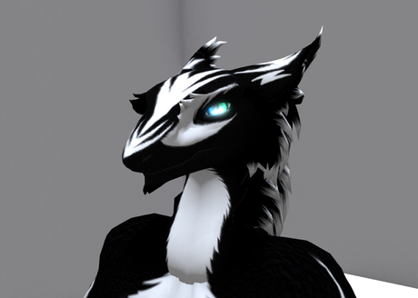Second Life Marketplace - KZK Sergal texture mod "Night Sergal"