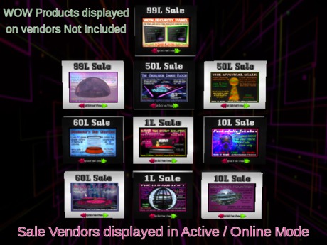 Second Life Marketplace - Vendor Sale (Set) ~Mesh~