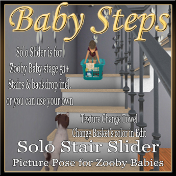 Second Life Marketplace - [for Zooby Babies ONLY] Baby Steps - Solo ...