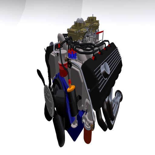 Second Life Marketplace - KK Sochmonkey 427 cammer motor mesh