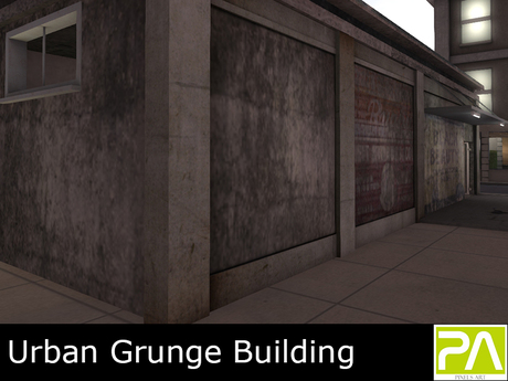 Second Life Marketplace - Urban Grunge Building