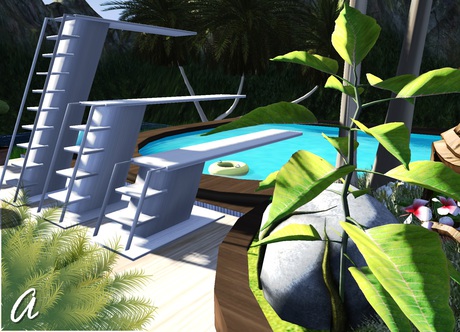Second Life Marketplace - Swimming Pool [Furnished]