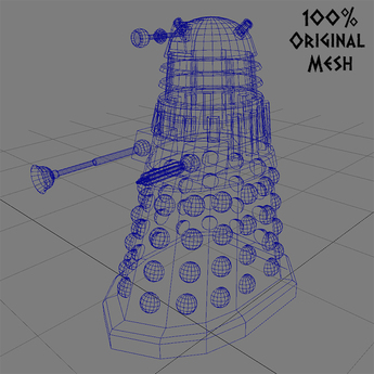 Second Life Marketplace - Bad Kitty Dalek Avatar with Texture Hud