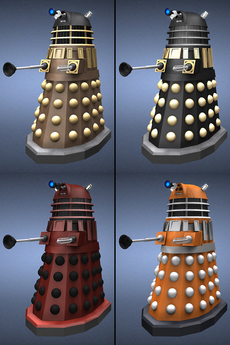 Second Life Marketplace - Bad Kitty Dalek Avatar with Texture Hud
