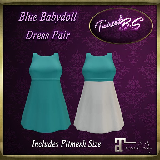 Second Life Marketplace - Twisted B.S Babydolls Blue!!