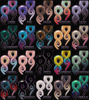 Second Life Marketplace - :[P]:-Fatpack:// The Alomora Earrings