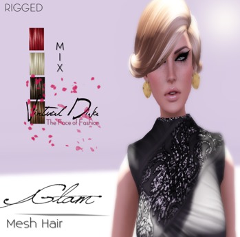 Second Life Marketplace - ::VD:: Glam Hair Mix