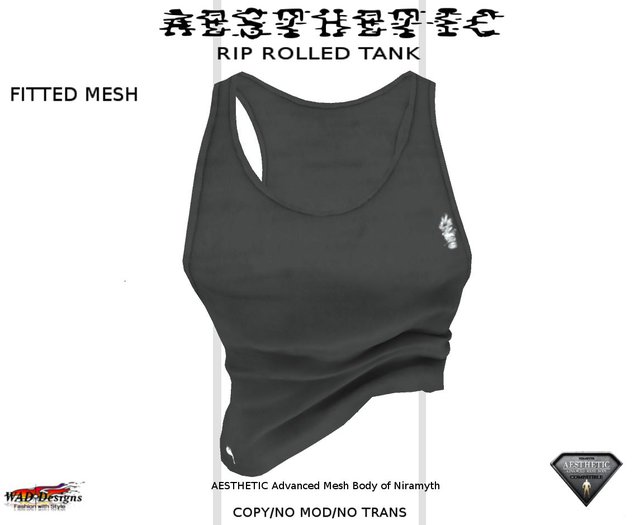 Second Life Marketplace - RIPS FITTED MESH ROLLED AESTHETIC NIRAMYTH ...