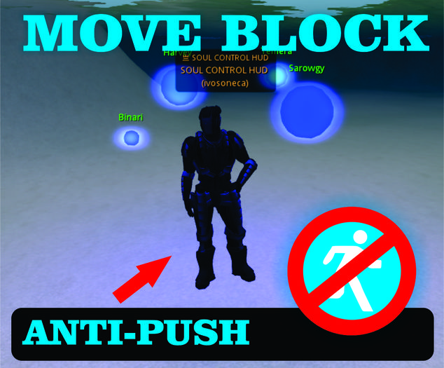 Second Life Marketplace - MOVE BLOCK - ANTI PUSH(ware)