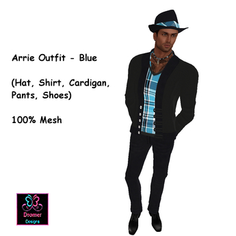 Second Life Marketplace - Arrie Outfit - Blue