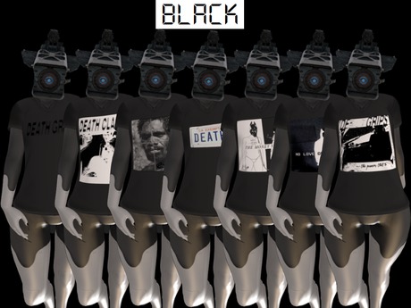 Second Life Marketplace - undead. death grips v-neck mod
