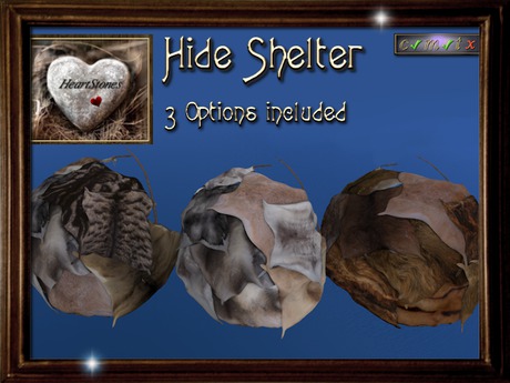Second Life Marketplace - ** Hide Shelter (100% Unique Mesh)
