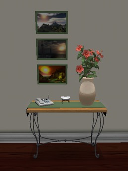 Second Life Marketplace - AJD Entry Table- Neat & Tidy