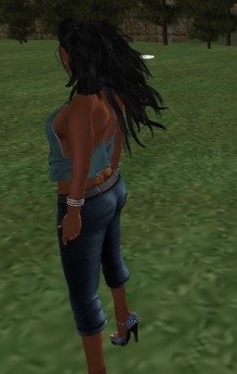 Second Life Marketplace - Women's long black hair